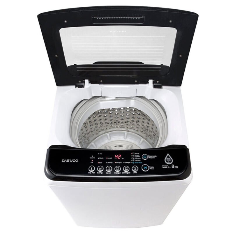 Lavadora Daewoo DWF E81W 8 kg - Te Amuebla Store