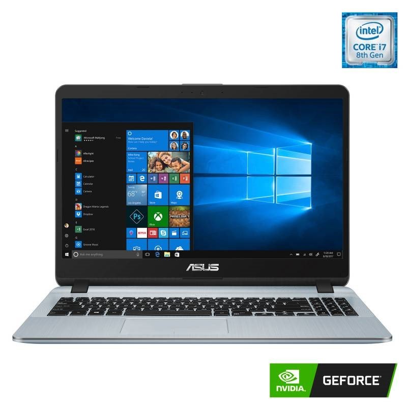 Notebook Asus X507 Intel Core i7 8GB RAM-1TB HDD - Te Amuebla Store