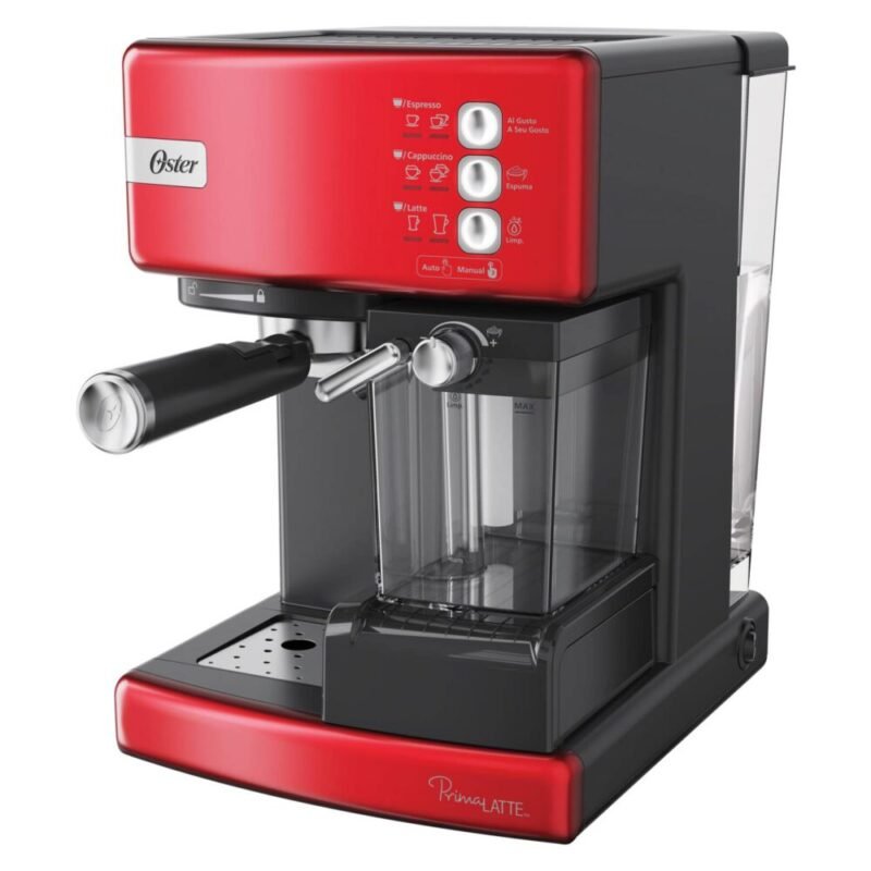 Cafetera Oster Prima Latte Roja Bvstem6603r Te Amuebla Store