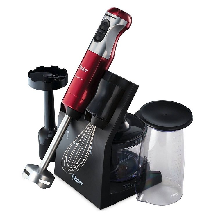 Batidora Inmersión Minipimer Oster Roja 5103r - Te Amuebla Store