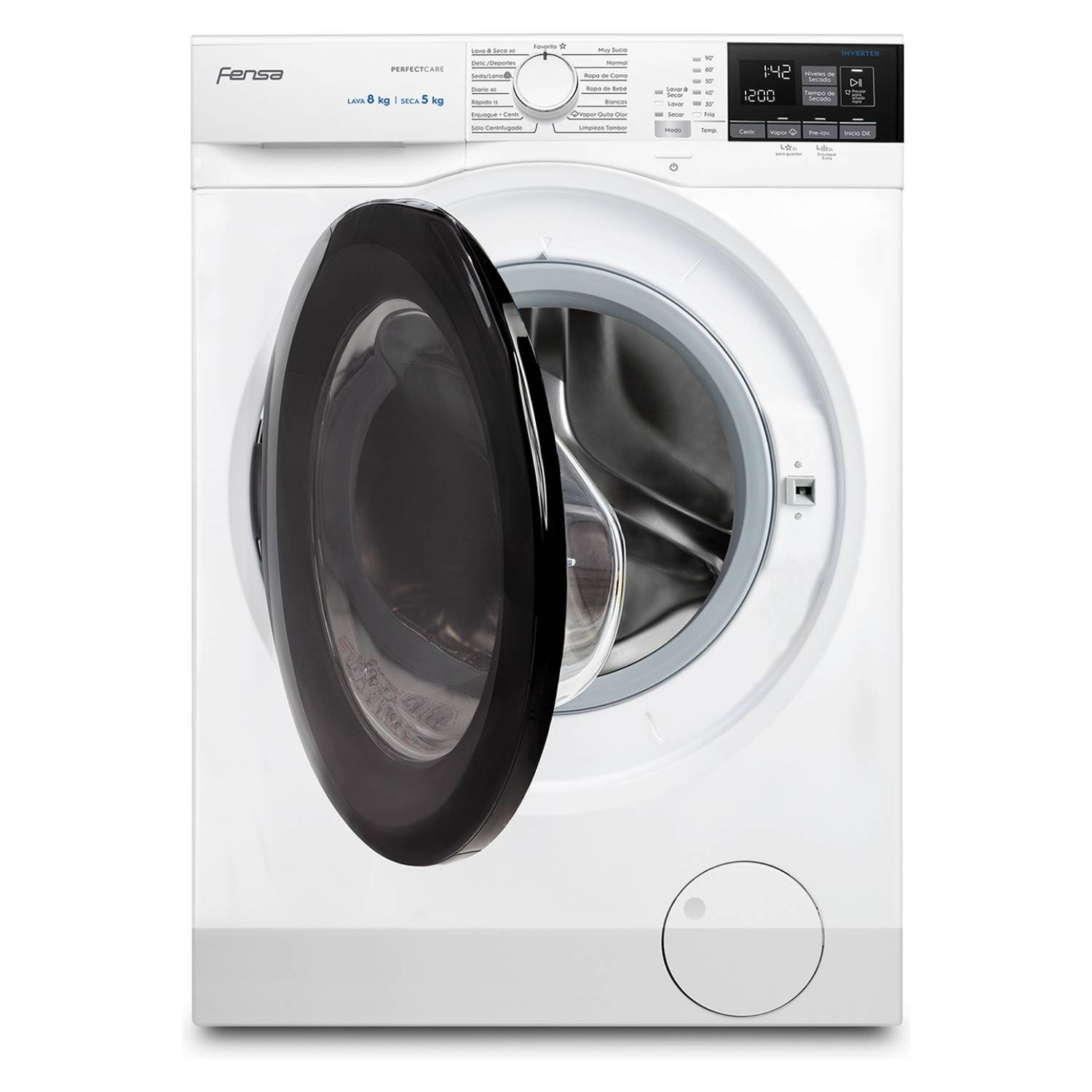 Lavadora Secadora Fensa Perfect Care 8 Kg - Te Amuebla Store