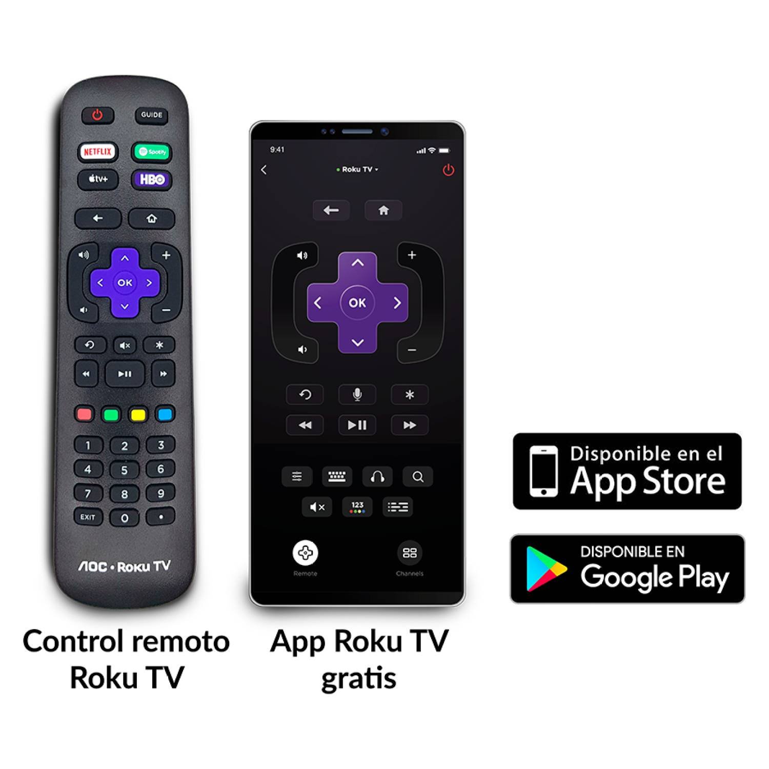 Smart Tv Led Aoc Roku 32 Hd - Te Amuebla Store