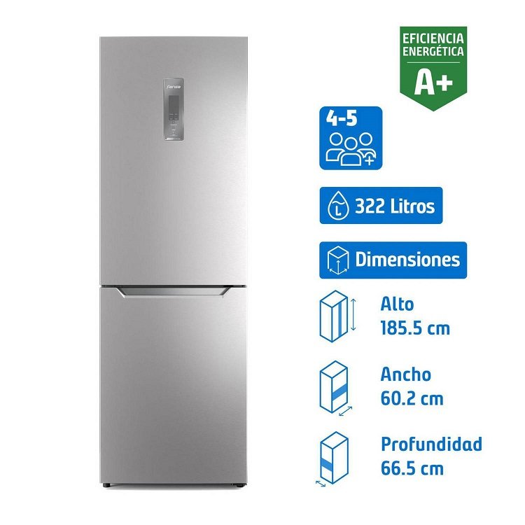Refrigerador Fensa DB60S 322 Lts - Te Amuebla Store