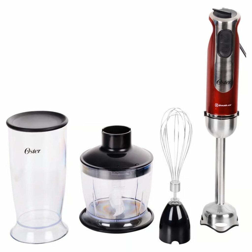 Batidora Inmersión Minipimer Oster Roja 5103r - Te Amuebla Store